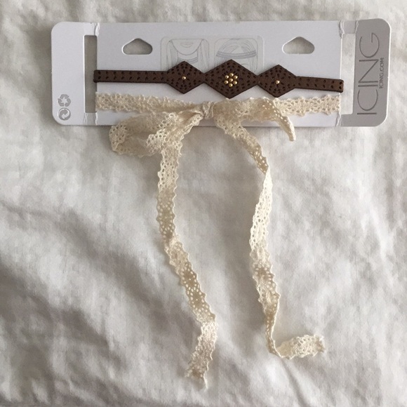 Icing | Accessories | Choker Necklaceheadband | Poshmark